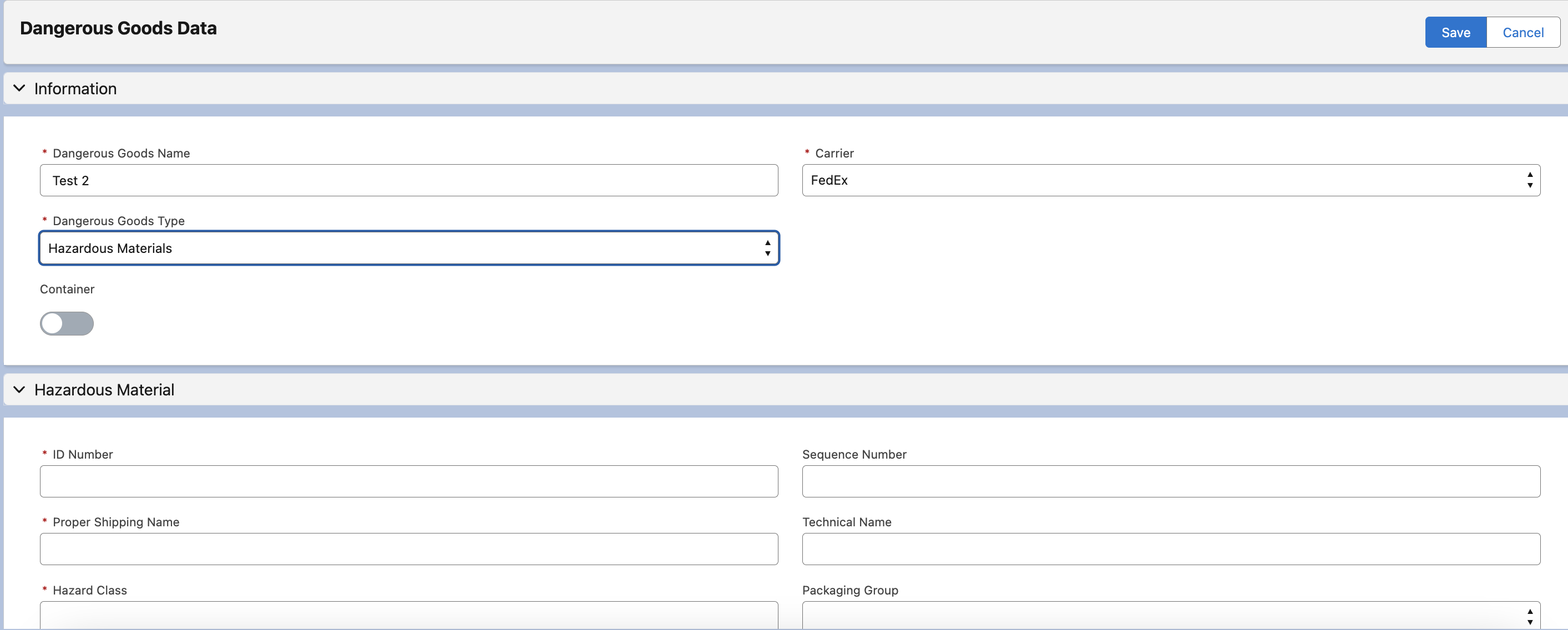 Fedex V2 Salesforce Multi-Carrier Default Values Docs | Zenkraft