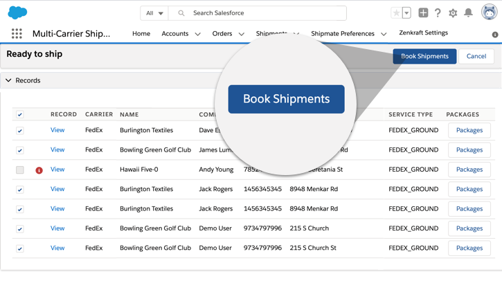 Shipping and Order Fulfillment in Salesforce